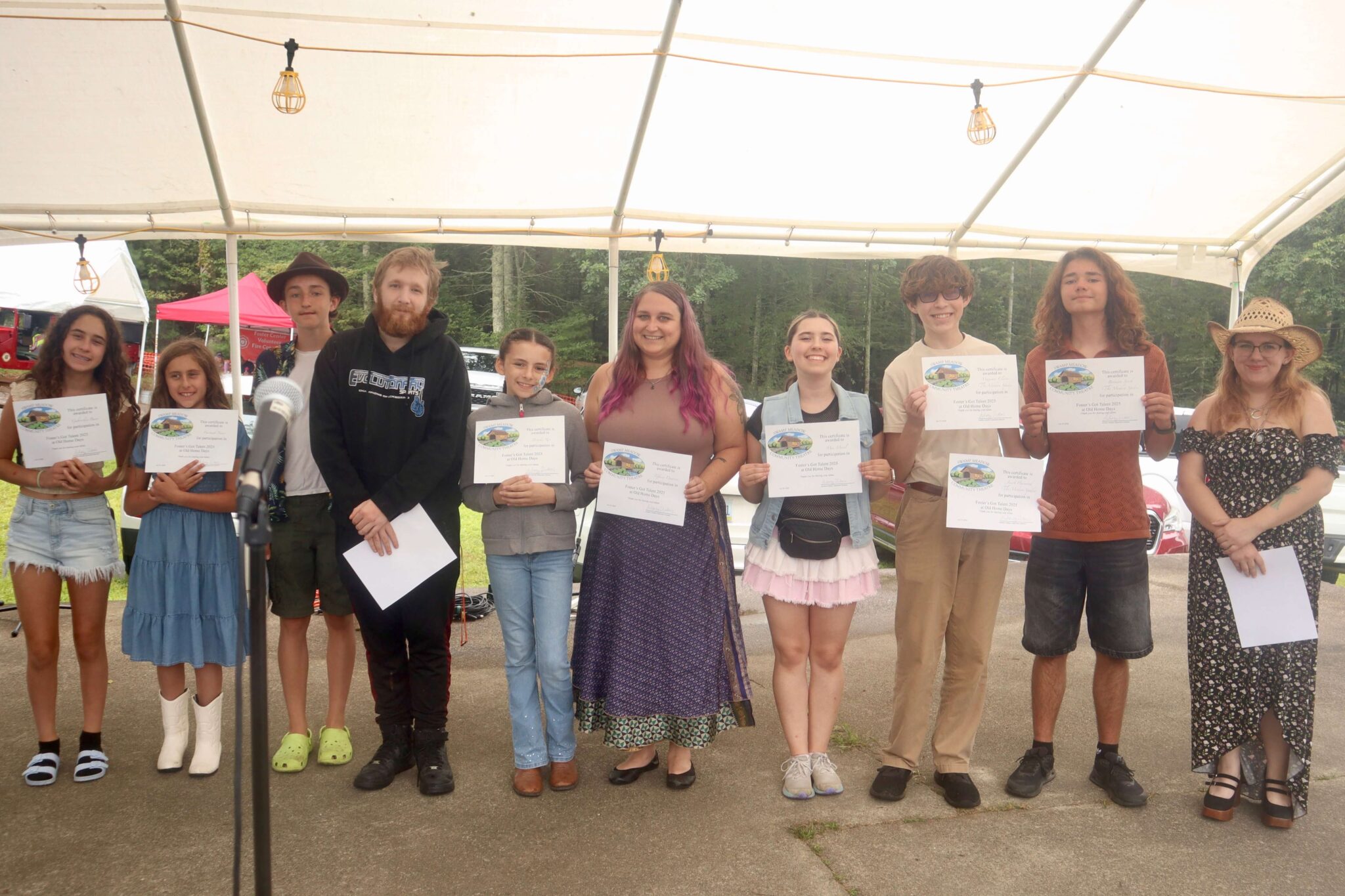Foster’s Got Talent and Old Home Days – Swamp Meadow Community Theatre